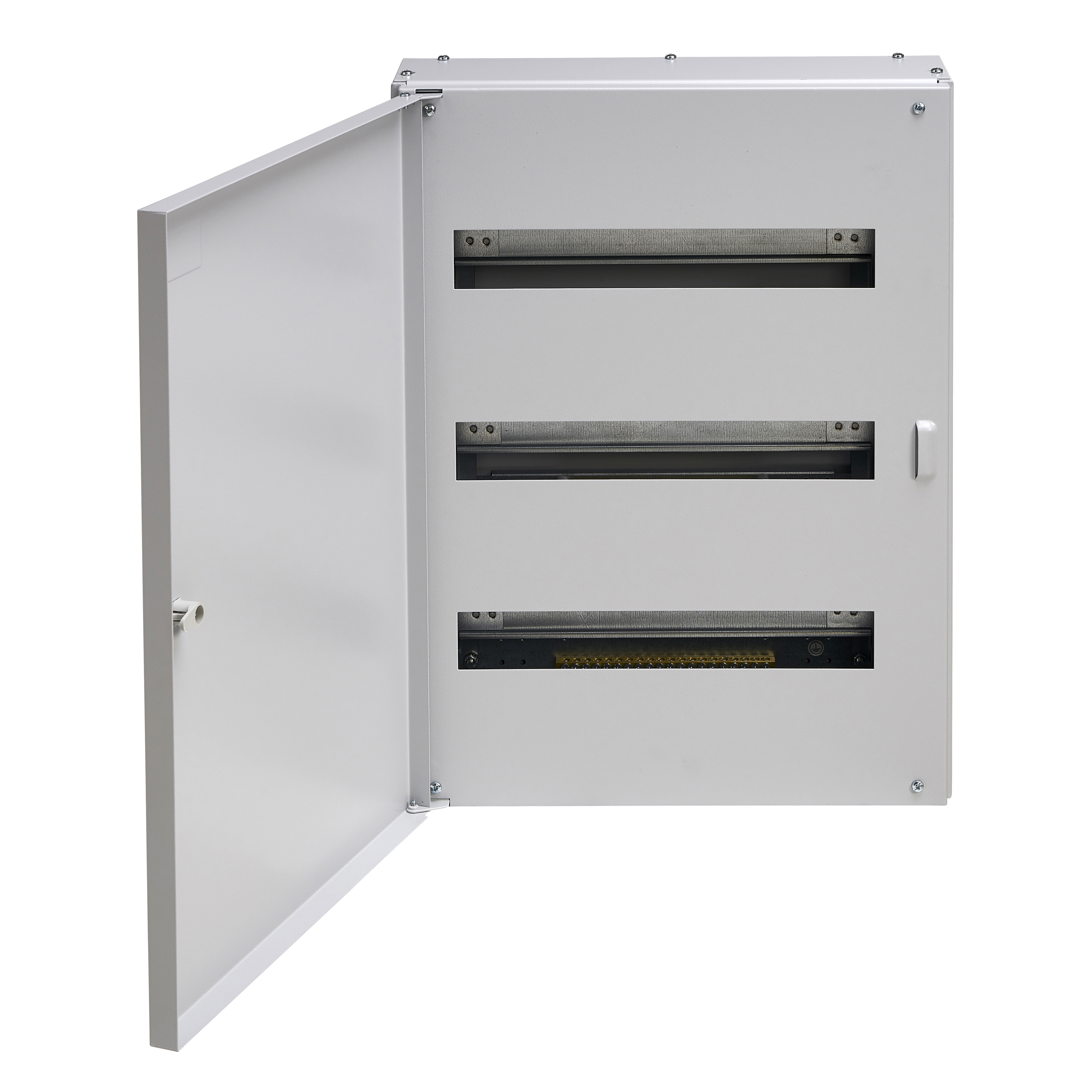 Crabtree 18AS3 Loadstar Rowboard 3x18 Module DIN Rail Surface Enclosure