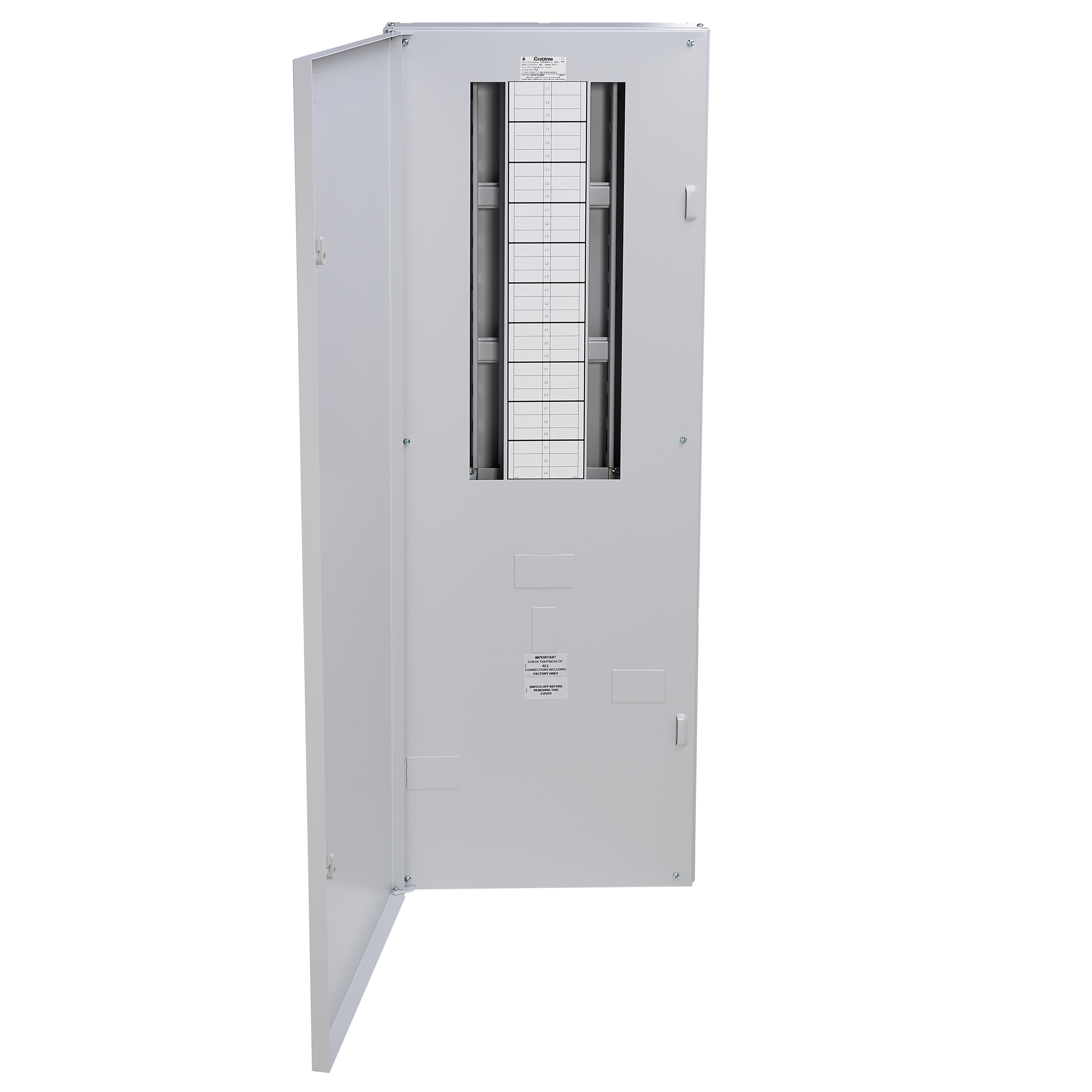 Crabtree 18PSC220MR Polestar Compact 20-Way 250A Surface 3P N ...