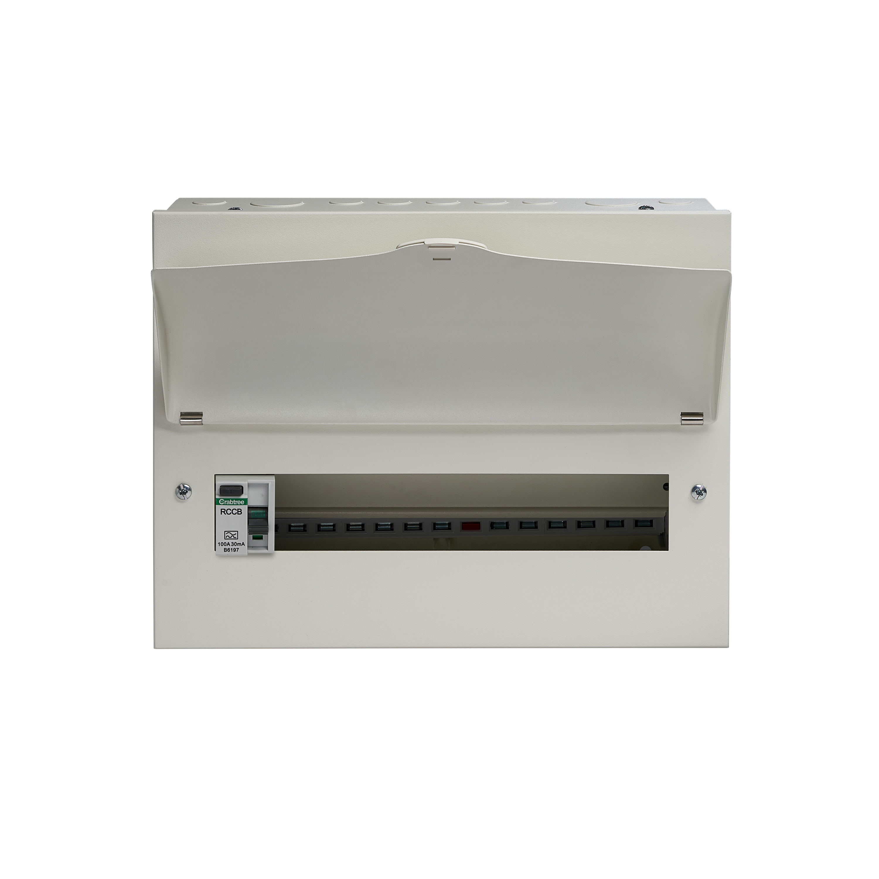 Crabtree 513/313B Starbreaker 13 Way Consumer Unit RCD Incomer 100A 30mA