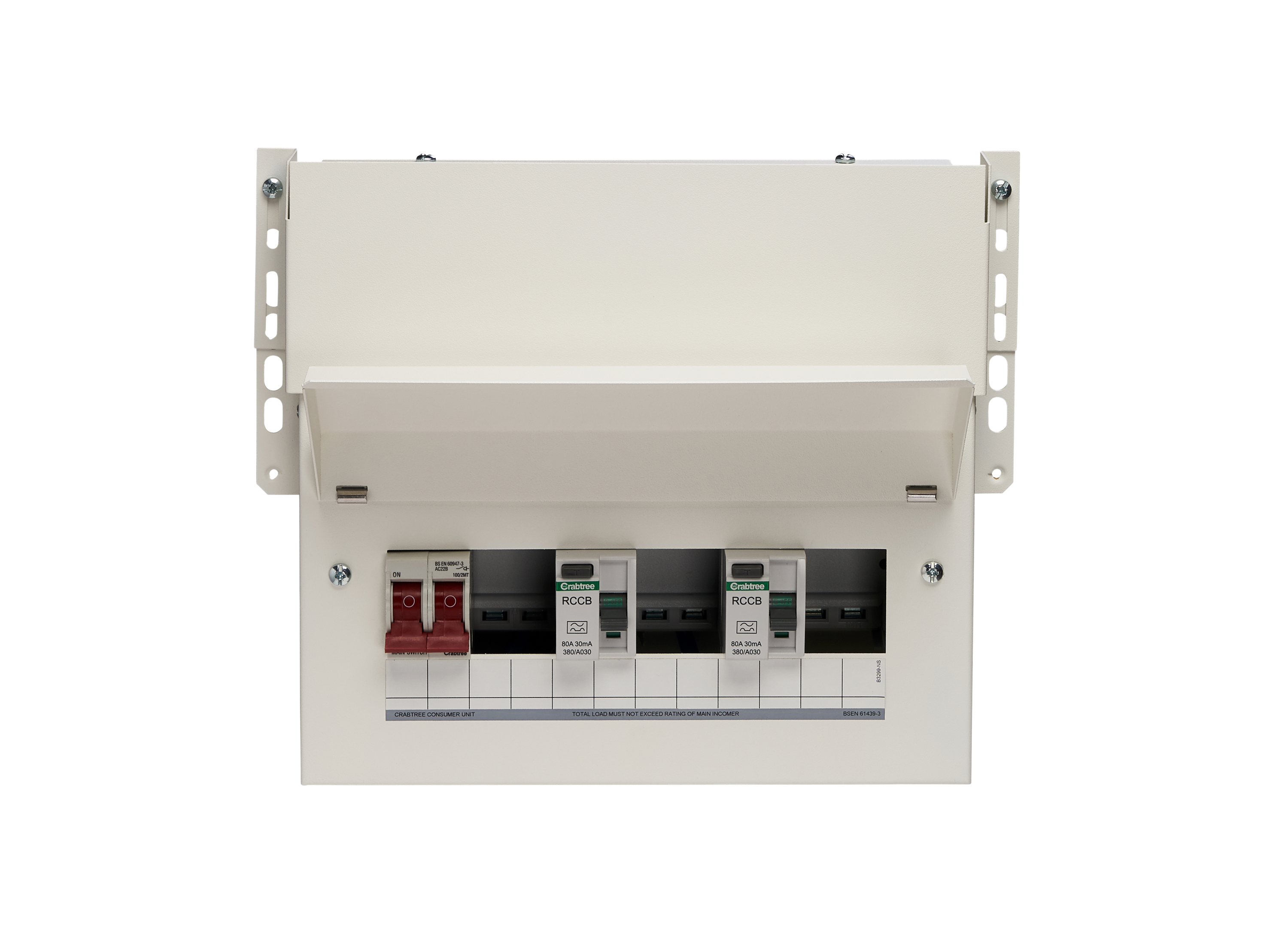 Crabtree 606/228282B Starbreaker 6 Way High Integrity Meter Cabinet ...