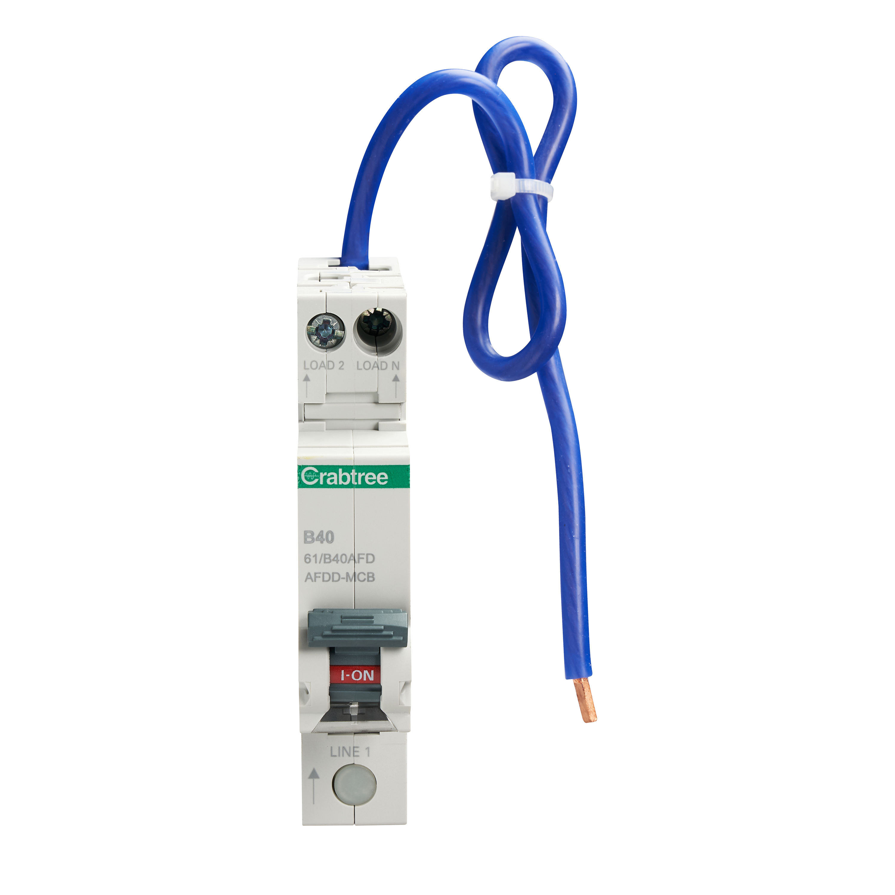 Crabtree 61/B40AFD Starbreaker 40A SPSWN B Curve 6kA Miniature Bi ...