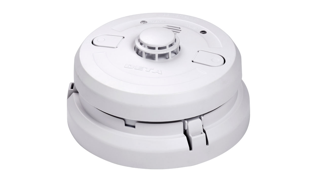 Deta 1166 Heat Alarm 240V with 10 Year Sealed Lithium Battery Back Up