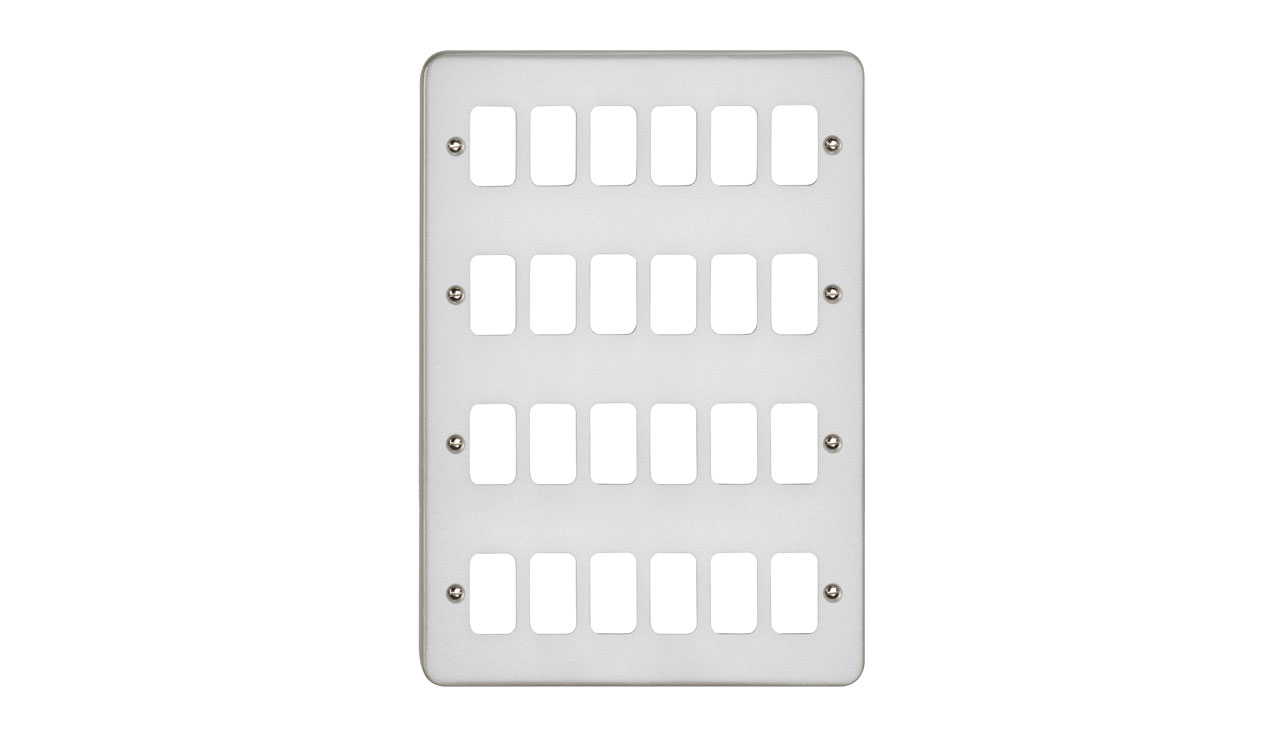 Deta G3330 Metalclad 24 Gang Grid Plate