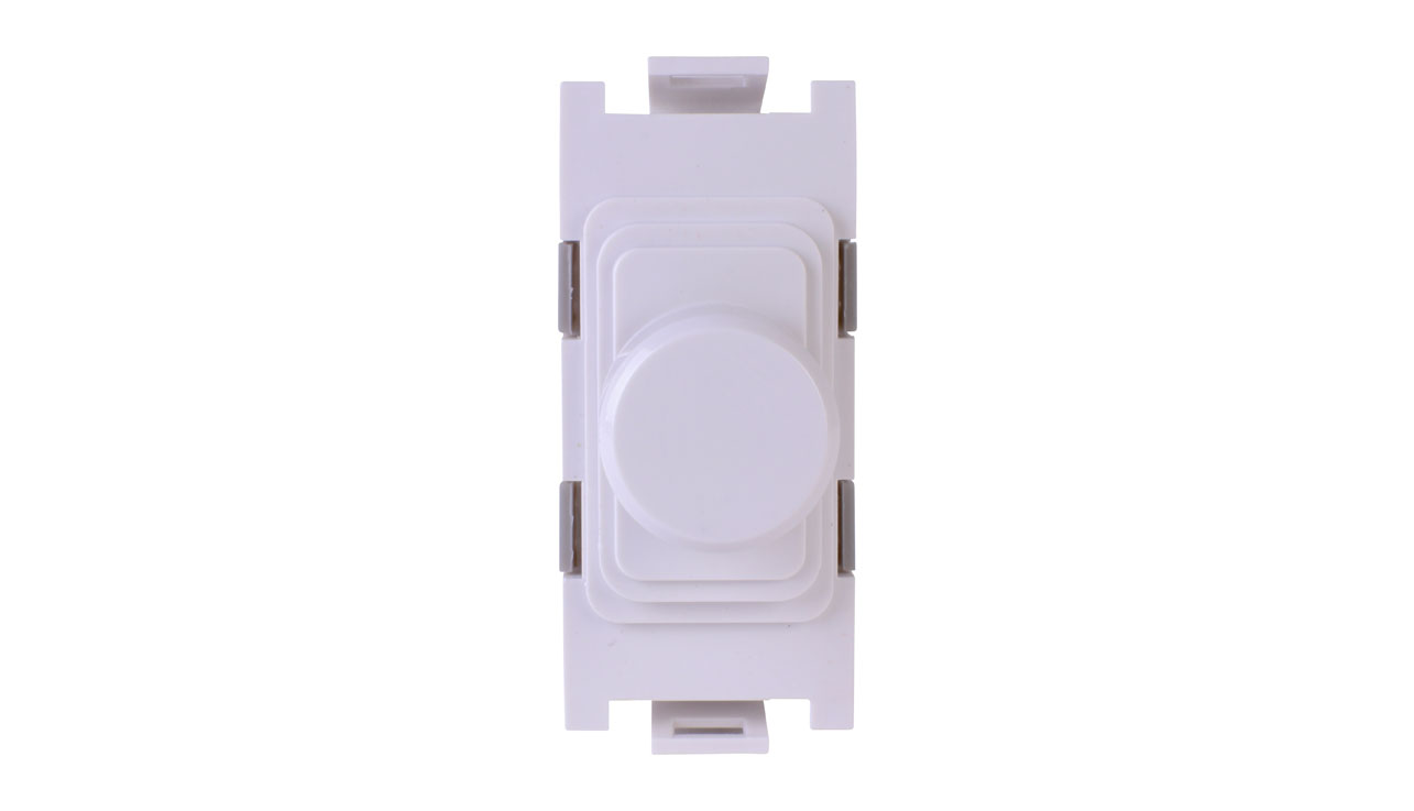 Deta G3526 250W Universal Multiway Grid Dimmer White