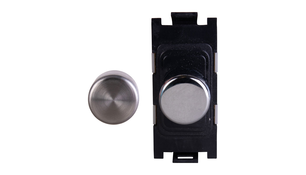 Deta G3526VARB 250W Universal Multiway Grid Dimmer Chrome or Stainless ...