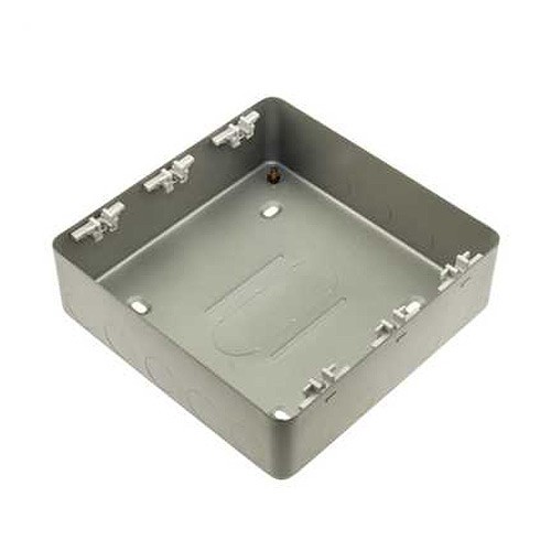 Deta M1232 Metalclad 18g Surface Back Box