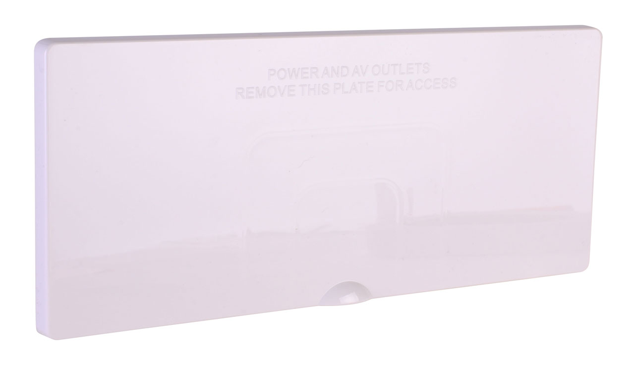 Deta S15061 Slimline Recessed Media Plate with 6 Module Spaces and ...