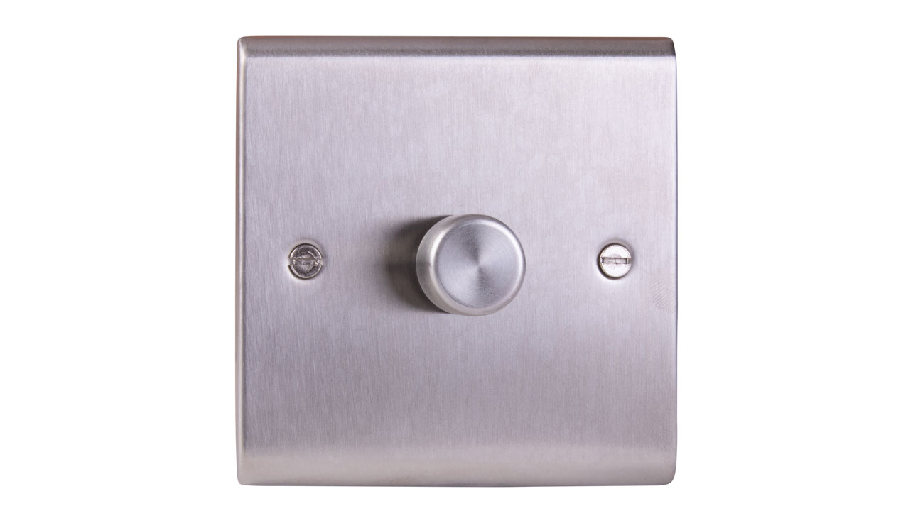 Deta SD1414SS Slimline Decor 1 Gang 250W Universal Dimmer with Multiway ...