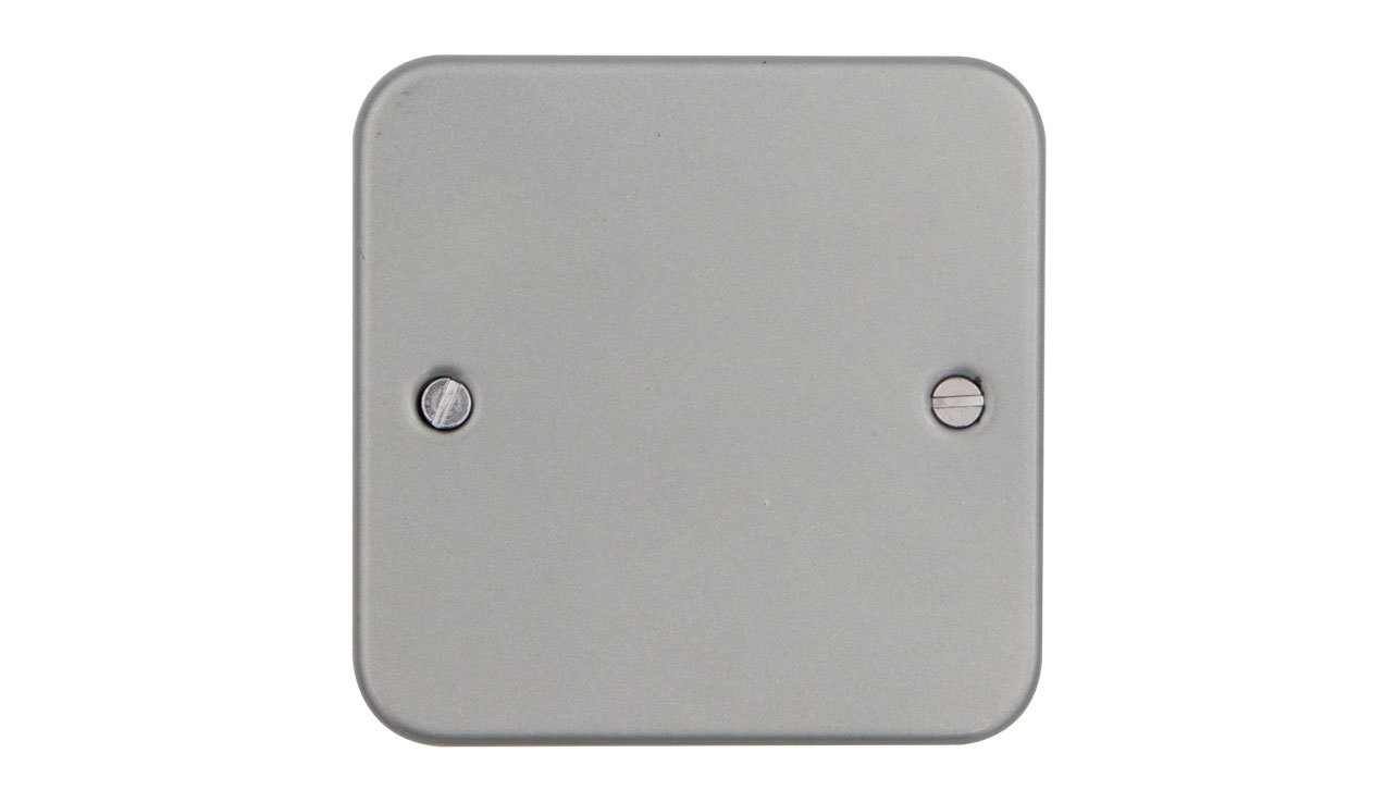 Deta VM1200 Vimark Metalclad 1 Gang Blank Plate