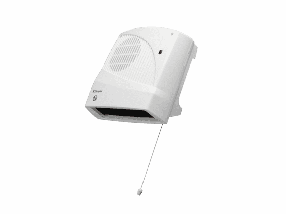 Dimplex FX20VE Downflow Fan Heater IPX2 Rated with Automatic Timer