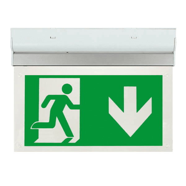 Duceri EMD2WMEXSIGND Led 2w M Exit Sign Legend Down