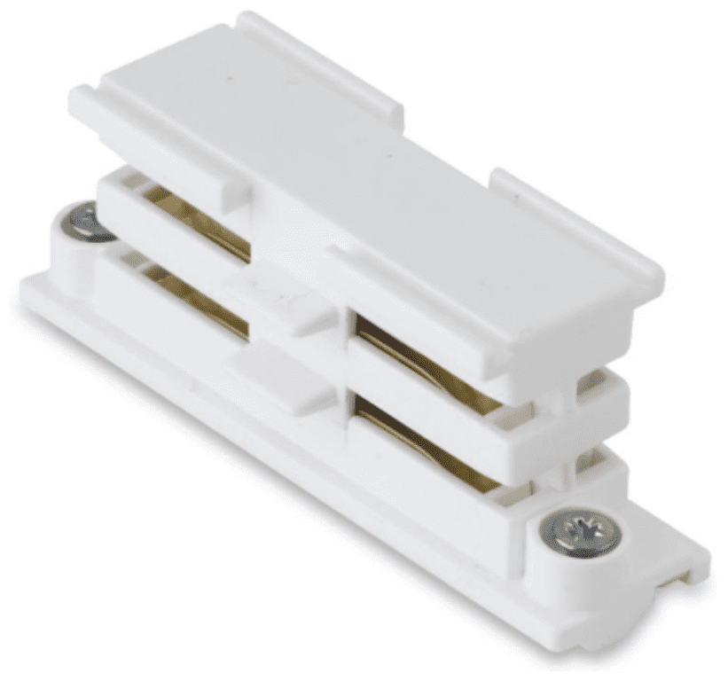 Enlite XTSA21-W 16A 250V Global Straight Connector Three Circuit Track ...