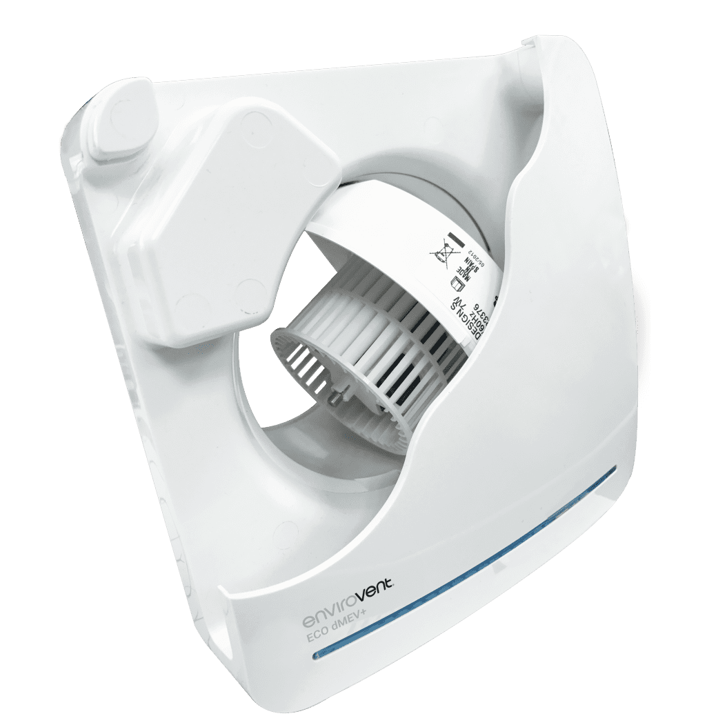 Envirovent ECO-DMEV HT-LC DMEV Centrifugal Extractor Fan With Timer ...