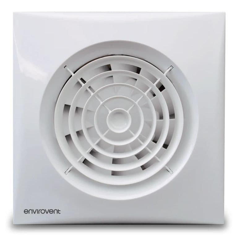 Envirovent SIL100HT Silent Axial Extractor Fan 100mm Model With ...