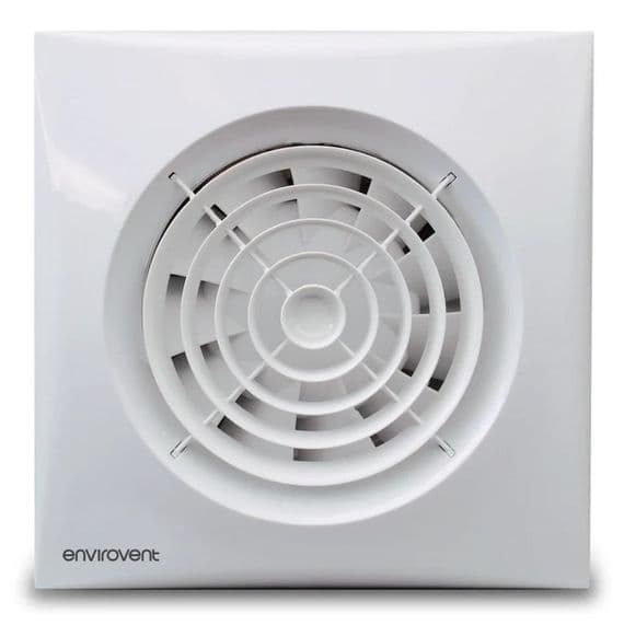 Envirovent SIL100HT Silent Axial Extractor Fan 100mm Model With ...
