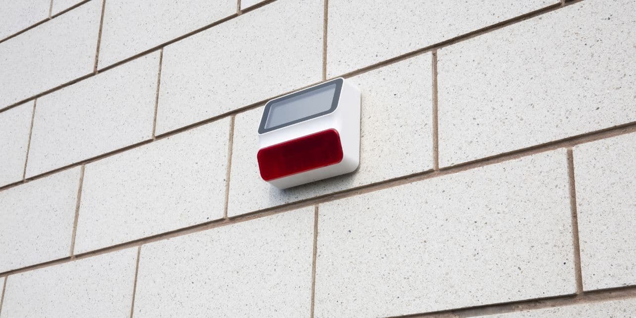 ESP Security ECSPEXS Smart Alarm External Siren Solar