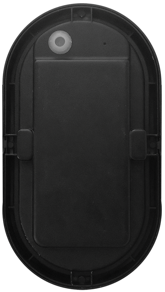 Eterna BHPIRCS Wall Mounted Black IP65 Bulkhead 10W CCT With Integral PIR