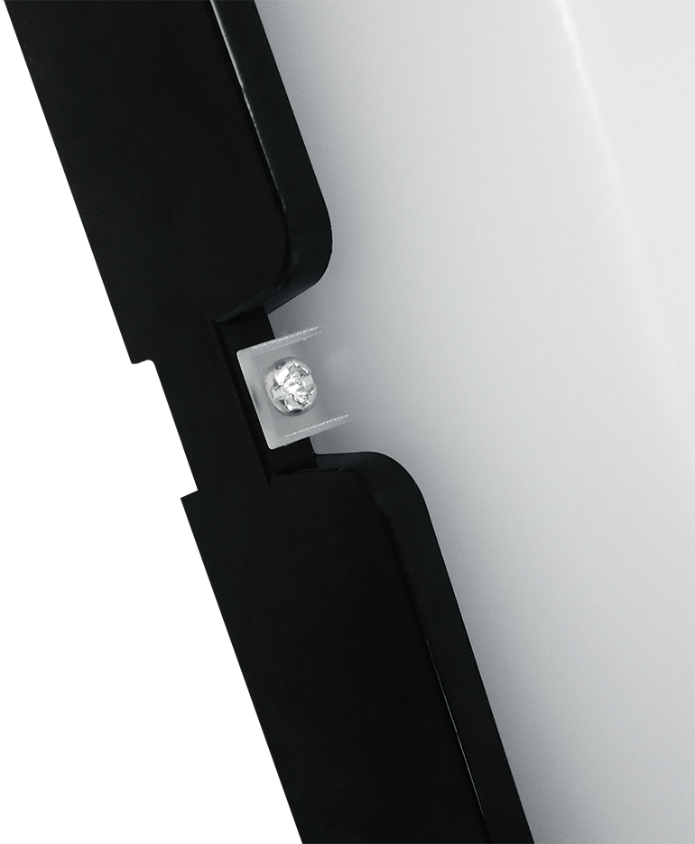 Eterna BHPIRCS Wall Mounted Black IP65 Bulkhead 10W CCT With Integral PIR