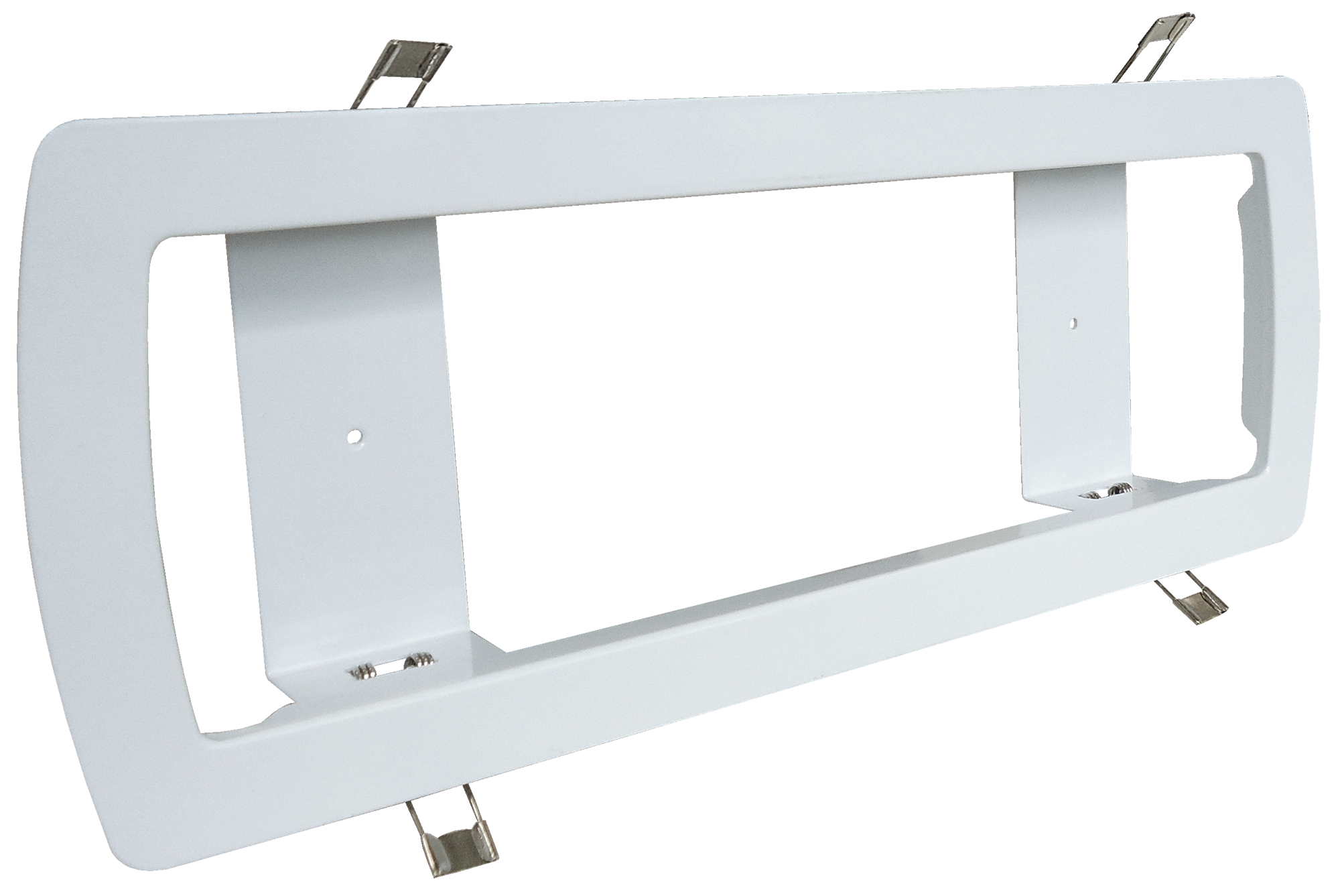 Eterna BULKFRAME Semi-Recessed Emergency Bulkhead White Frame
