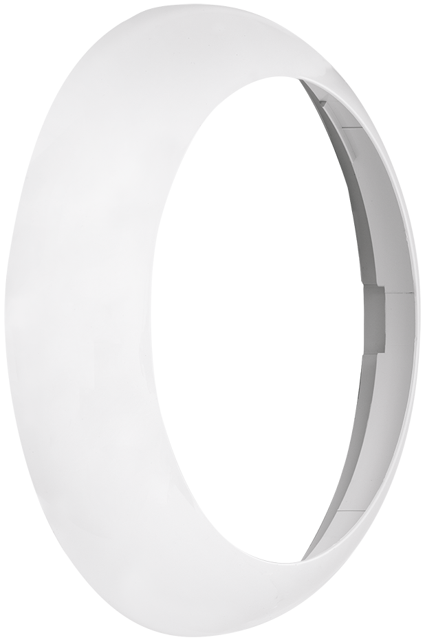 Eterna CIRCWH White Full Circular Trim Chameleon CIR Range