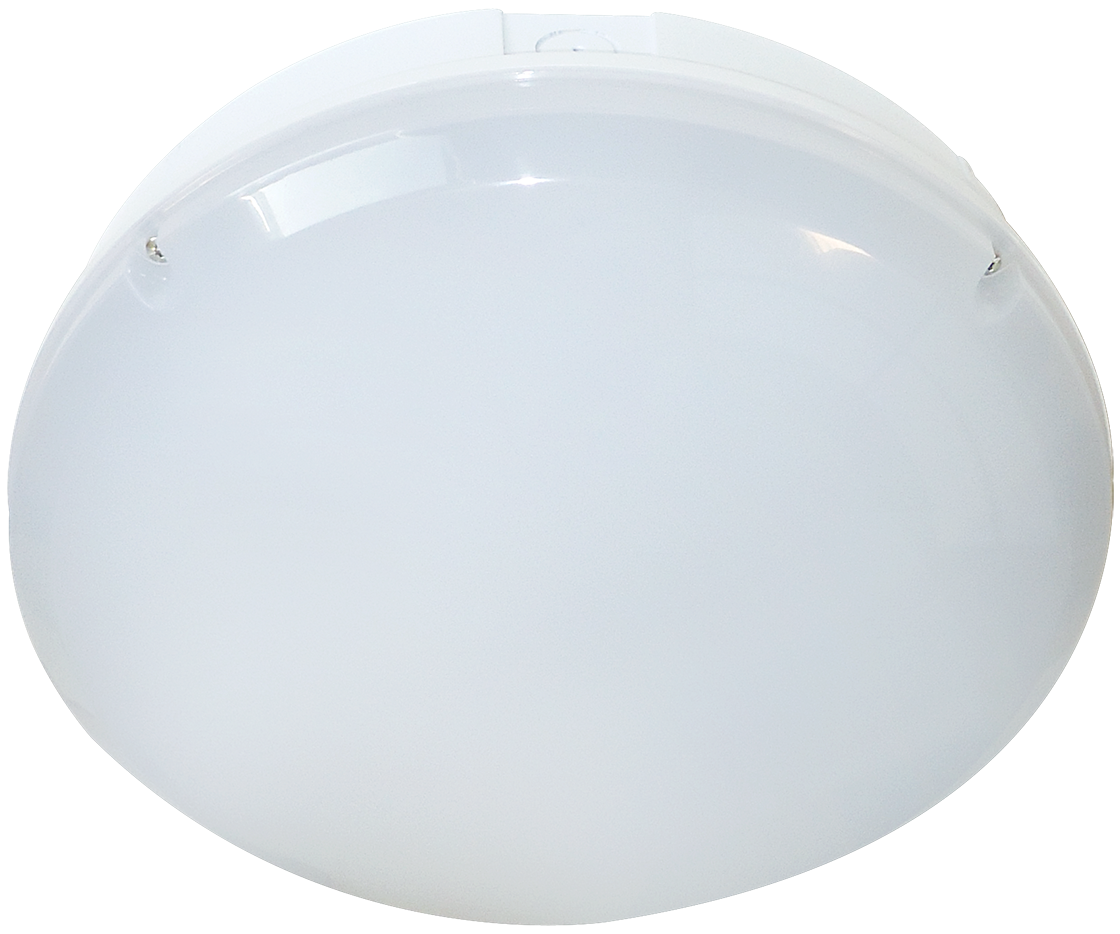 Eterna CO12MW3 Chameleon Circular White IP65 Bulkhead Opal 12W LED CCT With MWS And Emergency