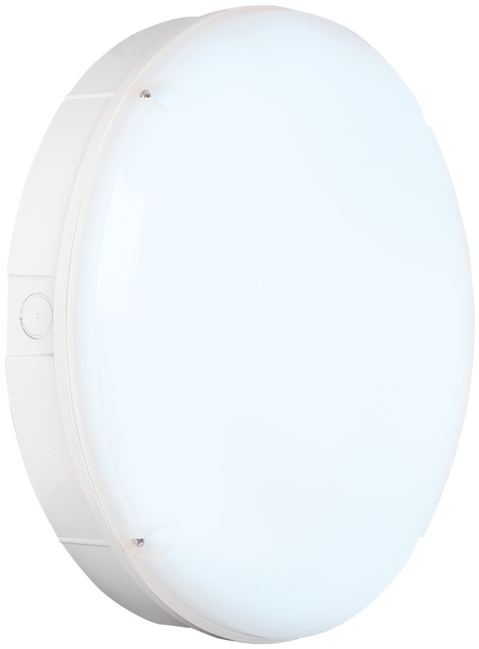 Eterna CO18EM3 Chameleon Circular White IP65 Bulkhead Opal 18W LED CCT ...