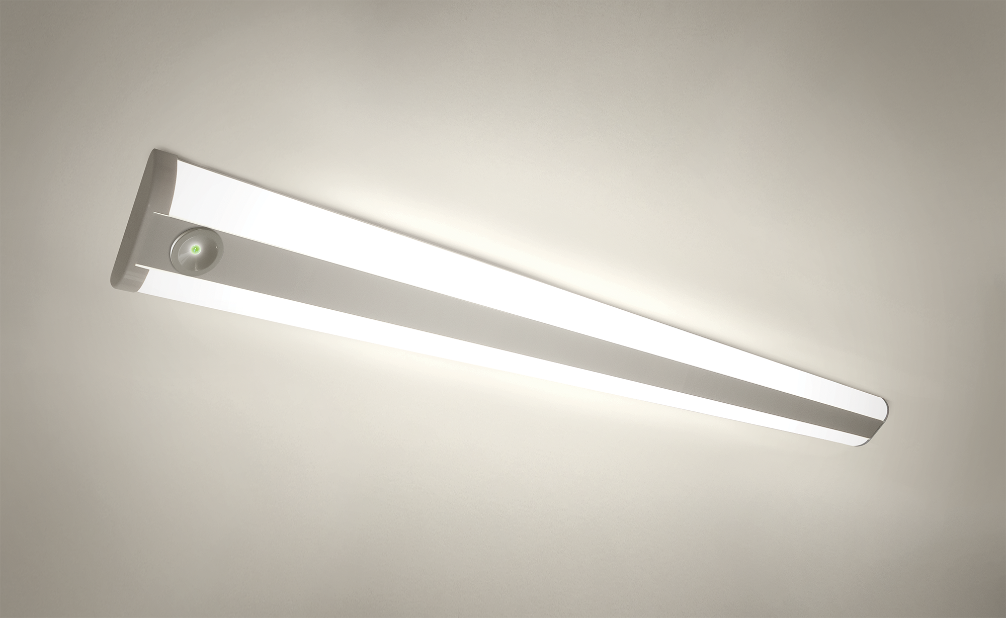 Eterna ELEGAN5EM3 5ft LED Twin Ceiling Fitting With Emergency