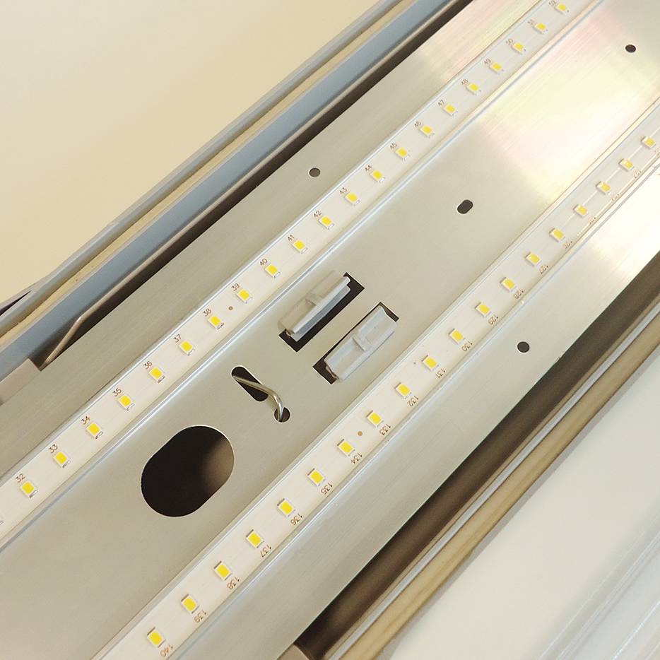 Eterna KWPEM3TWI5 5ft 58W 4000K Twin Emergency LED Anti Corrosive