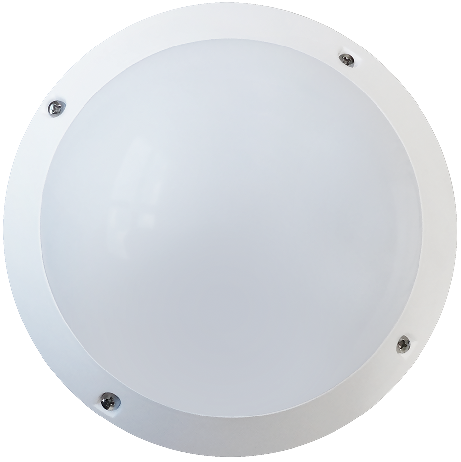 Eterna MINIFULLWH Mini Sparrowhawk Circular White IP66 Amenity Bulkhead Opal 6W LED 4200K