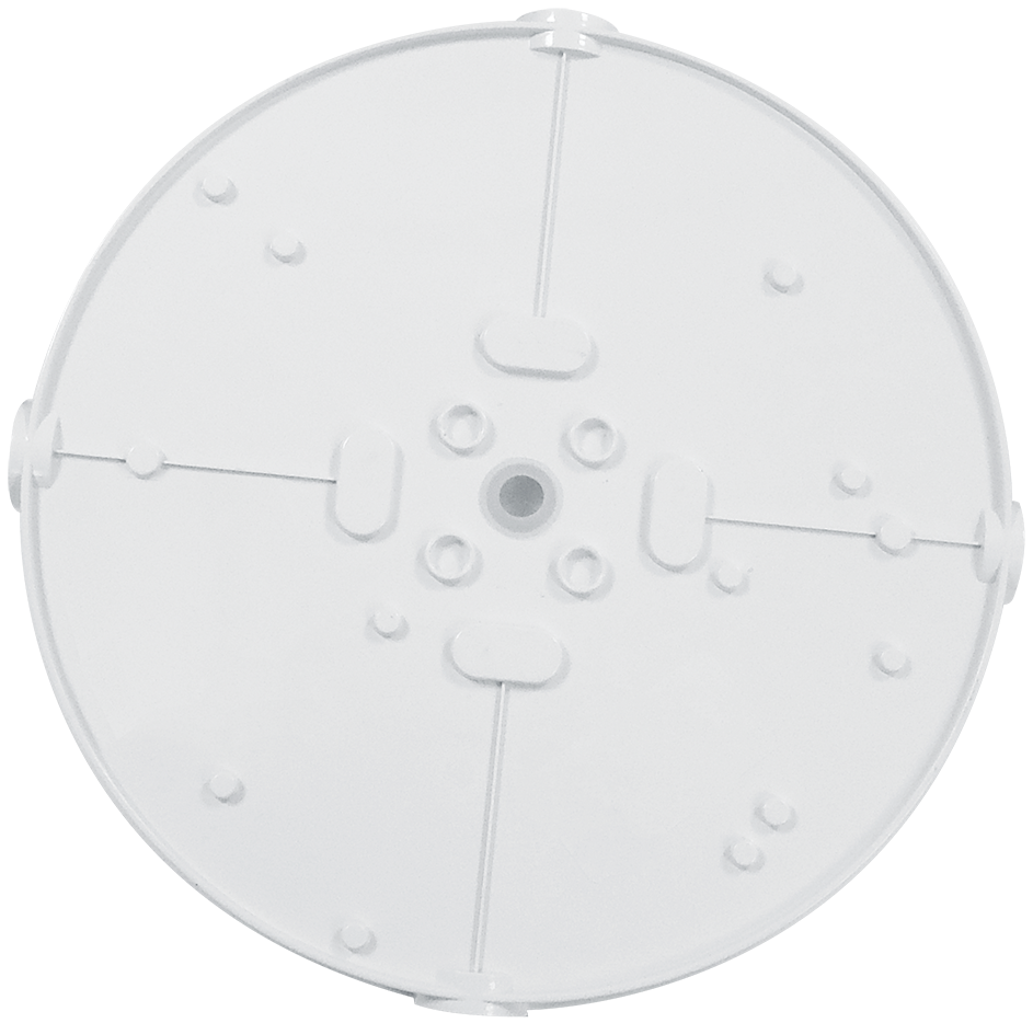 Eterna OPCIRMW3 Fresh Prince Circular White IP65 Utility Bulkhead Opal Power CCT With Step Dim ...