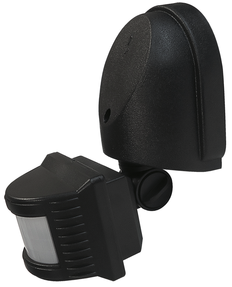 Eterna PIR110BK IP44 Black External 110 Degree PIR Detector