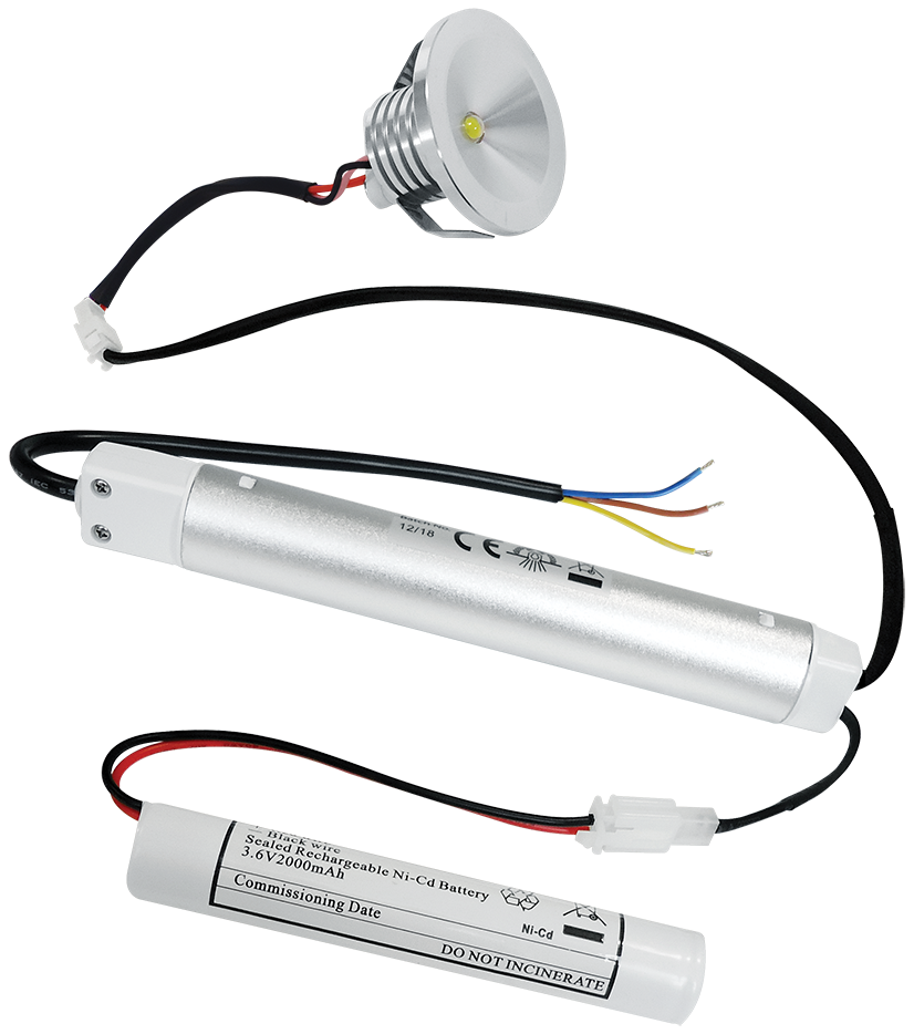 Eterna SELDLEM3 Self-Test Recessed Emergency Downlight 1 4W LED 118lm ...