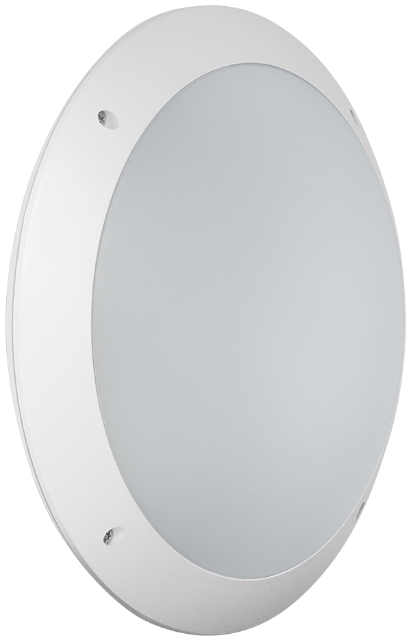 Eterna SHFULLMWWH Sparrowhawk IP66 White Circular Bulkhead Opal 11W LED 4000K With MWS