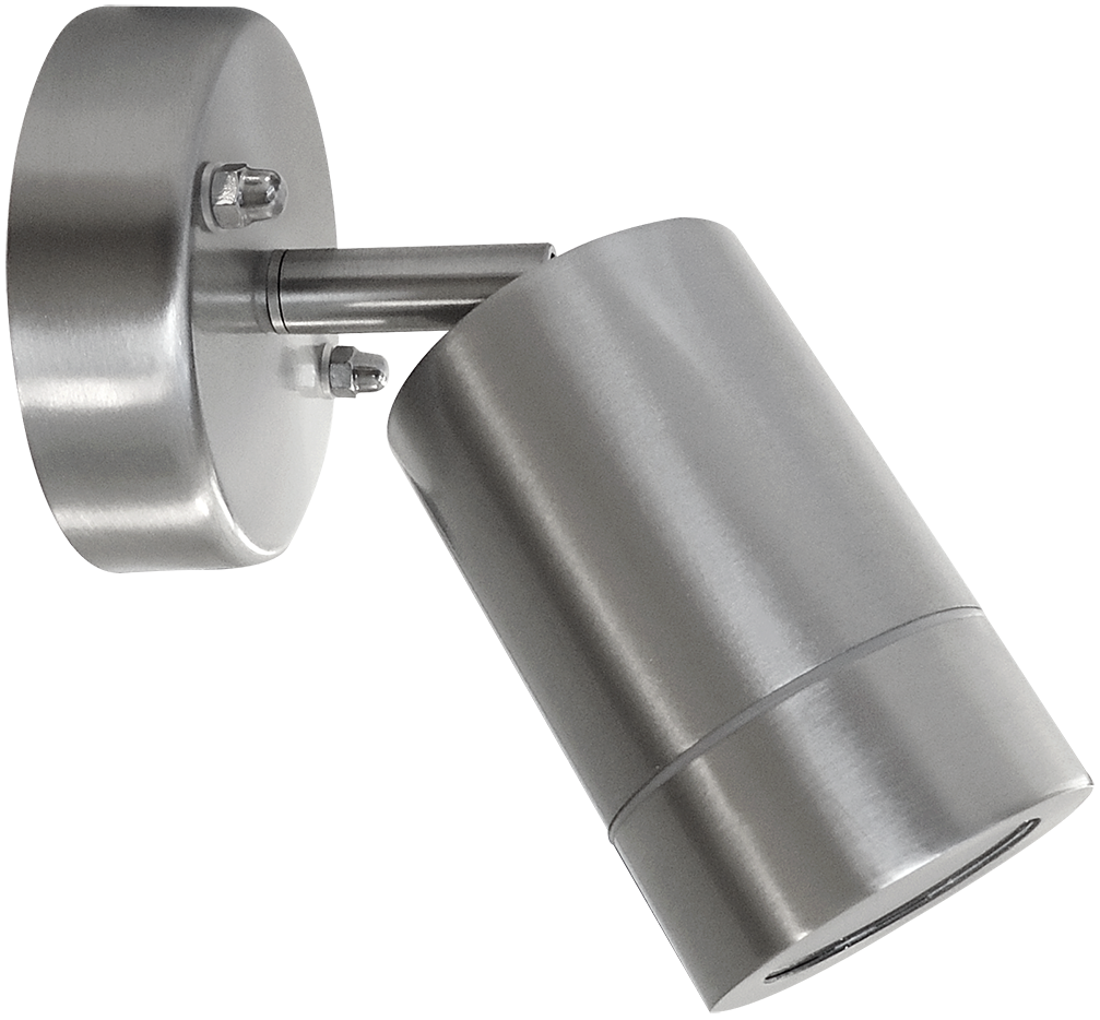 Eterna SSWLDIR Stainless Steel Single Directional GU10 Wall Light