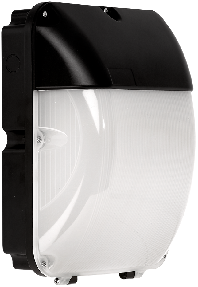 Eterna WPACKLEDPC Wall Pack Black With Opal 30W 2000lm LED 4200K With ...