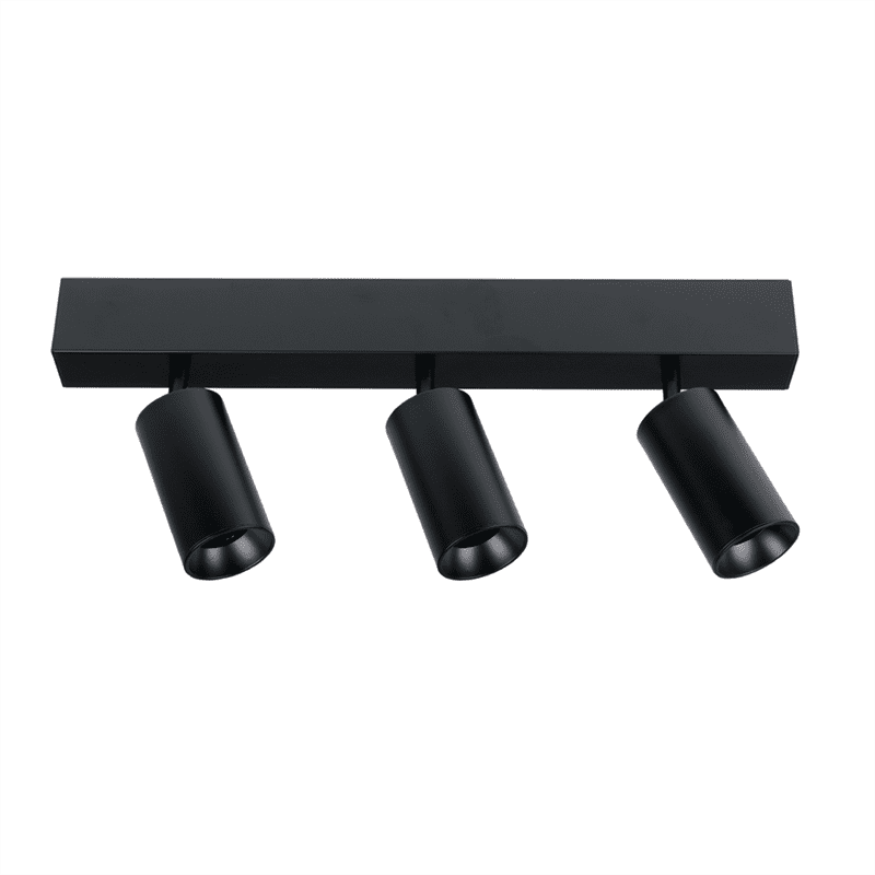 EuroPole 29331016 6w LED 120mm 3-Way Surface Downlight Dimmable ...