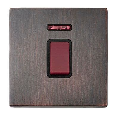 Hamilton 7EBC45NB Hartland CFX Etrium Bronze 1G 45A Double Pole N Red ...