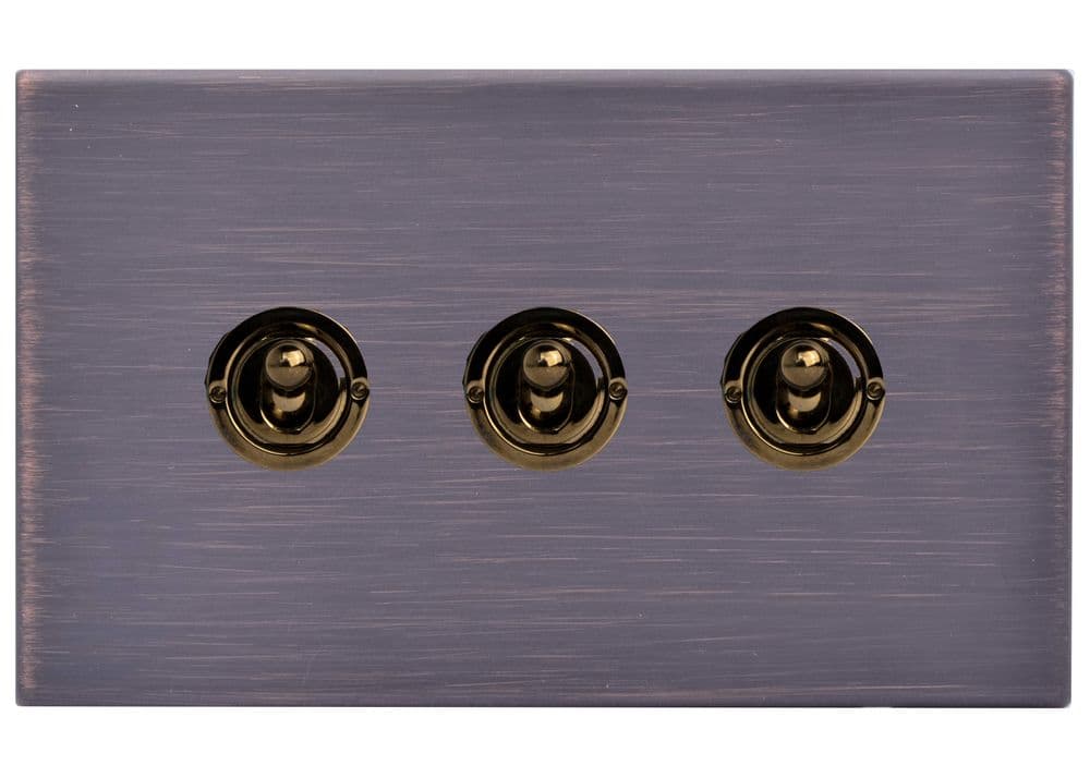 Hamilton 7G2EBT23 Hartland G2 Etrium Bronze 3G 20AX 2 Way Toggle Switch