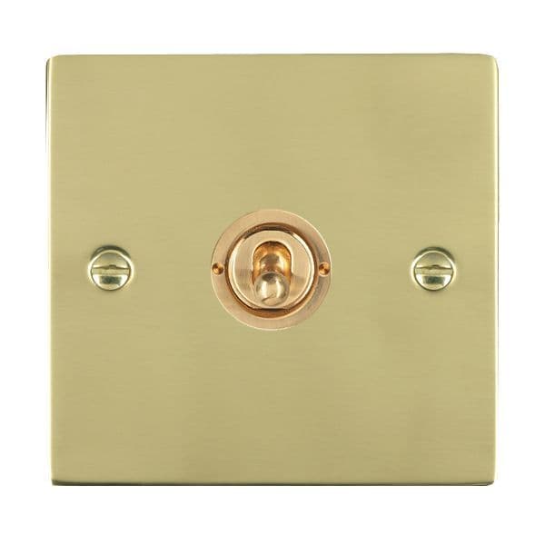 Hamilton 81TRT Sheer Polished Brass 1G 10AX PTM/PTB Retractive Toggle ...