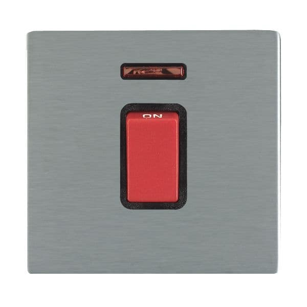 Hamilton 84C45NB Sheer CFX Satin Stainless 1G 45A Double Pole N Red ...