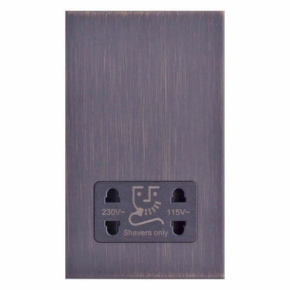 Hamilton 8G2EBSHSB Sheer G2 Etrium Bronze Shaver Dual Volt Socket With ...
