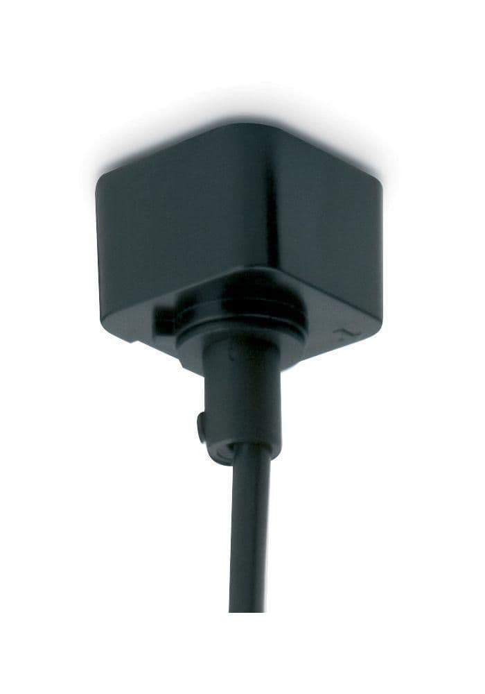 JCC JC14012BLK IP20 Pre-Wired Power Adaptor Black
