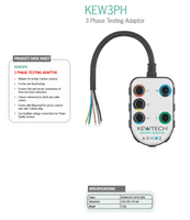 Kewtech KEW3PH 415V Three-Phase Testing Adaptor