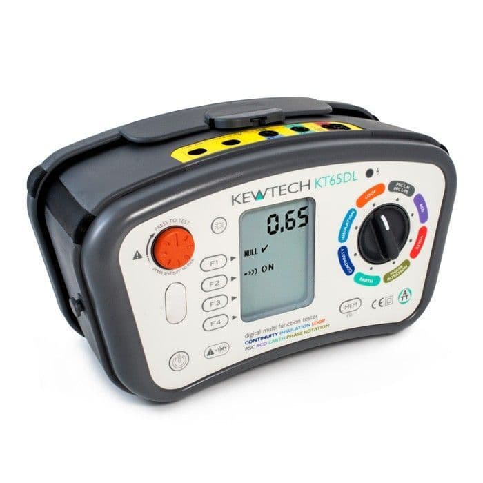 Kewtech KT65DL Digital Multifunction 8-in-1 Tester