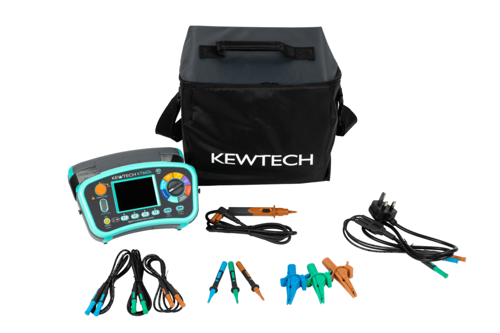 Kewtech KT66DL MFT 12-In-1 Colour Screen With EVSE Function