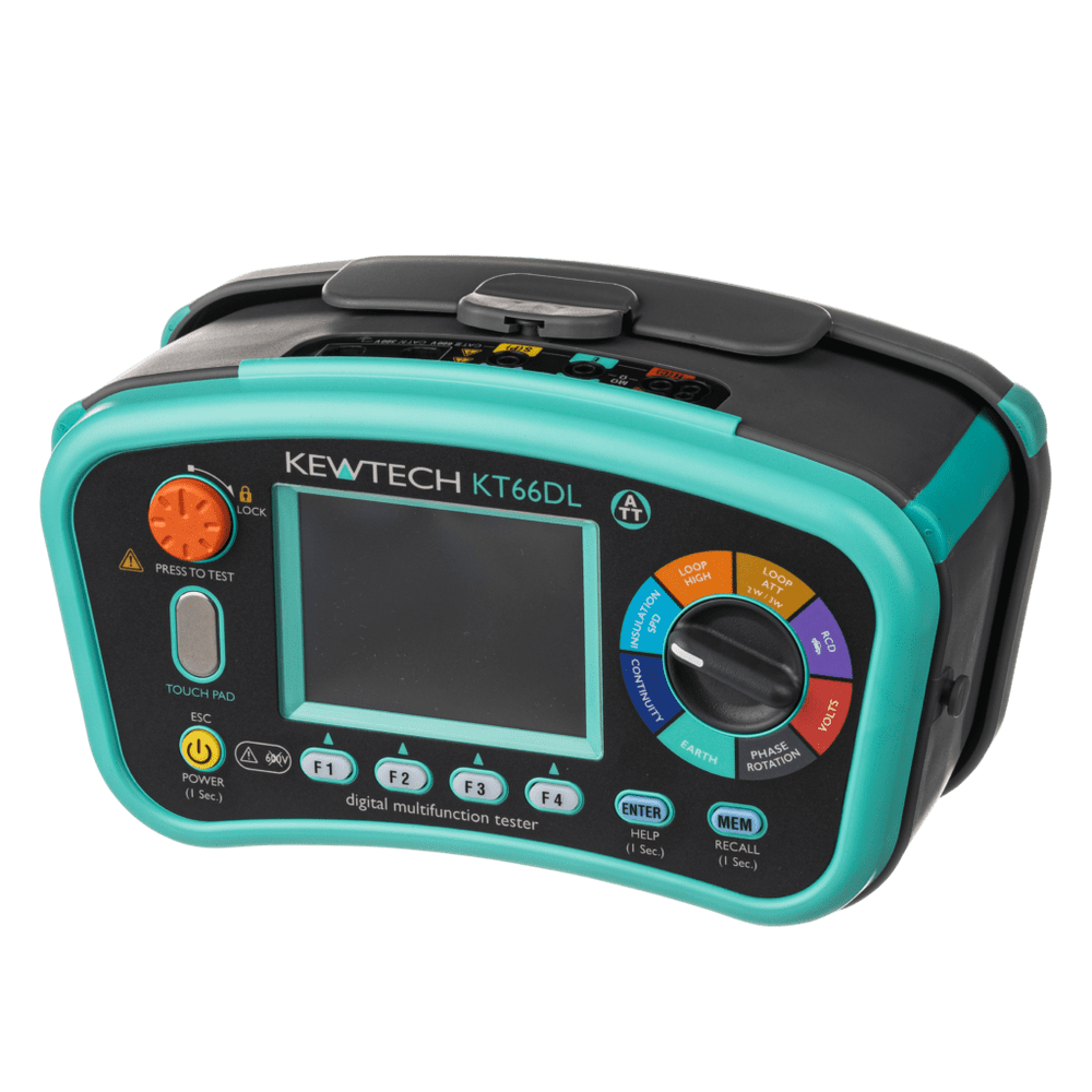 Kewtech KT66DL MFT 12-In-1 Colour Screen With EVSE Function