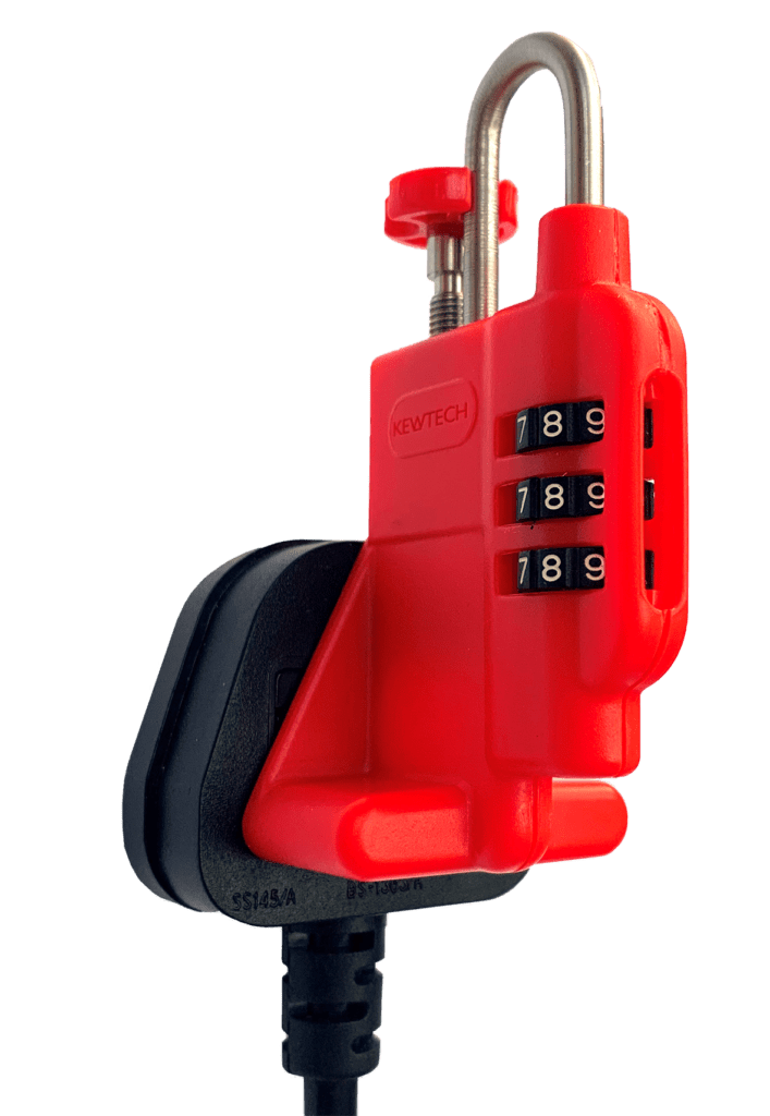 Kewtech PLUGLOK Combination Lock Off Device For 13A Plug Top 2 x ...