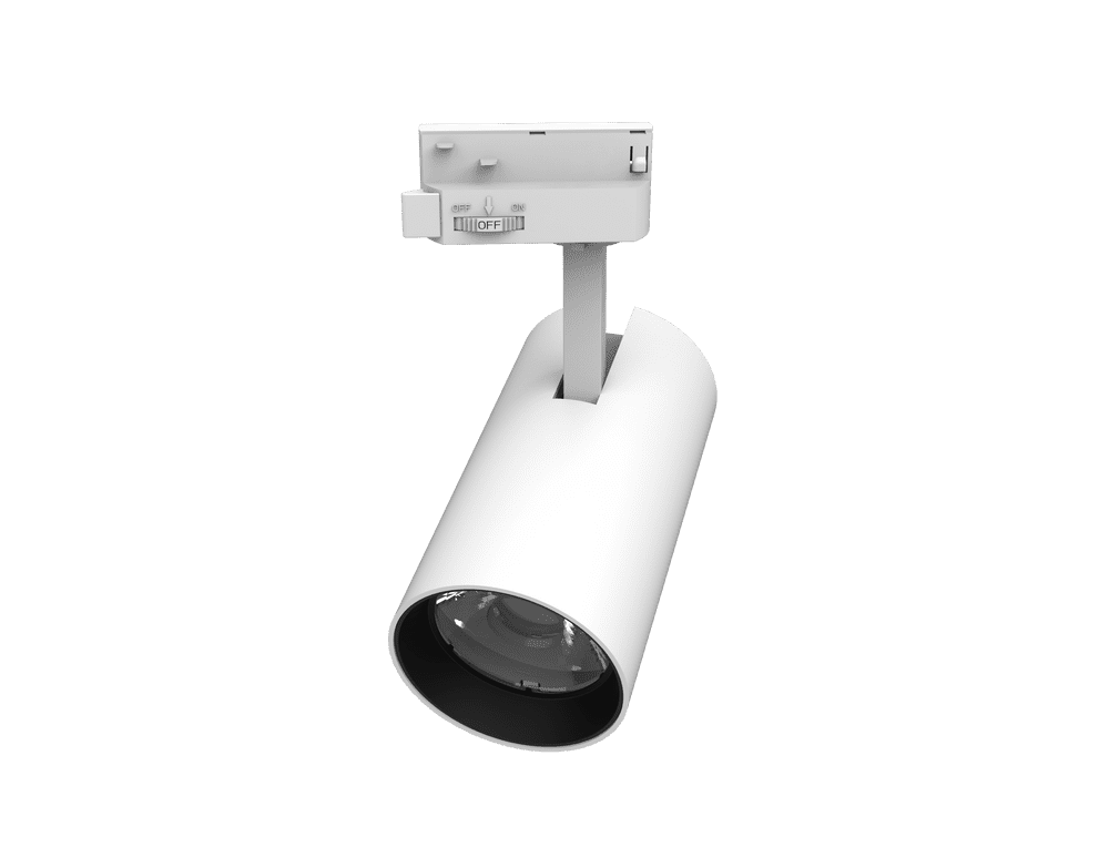 Kosnic ALC25C1-38D/WHT Alcor Trac Downlight 25W 38 Degree White CCT ...