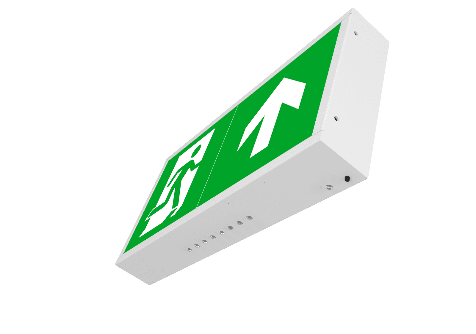 Kosnic BEL0105/ST Belum Self-Test Emergency Exit Sign 1W/5W 6500K