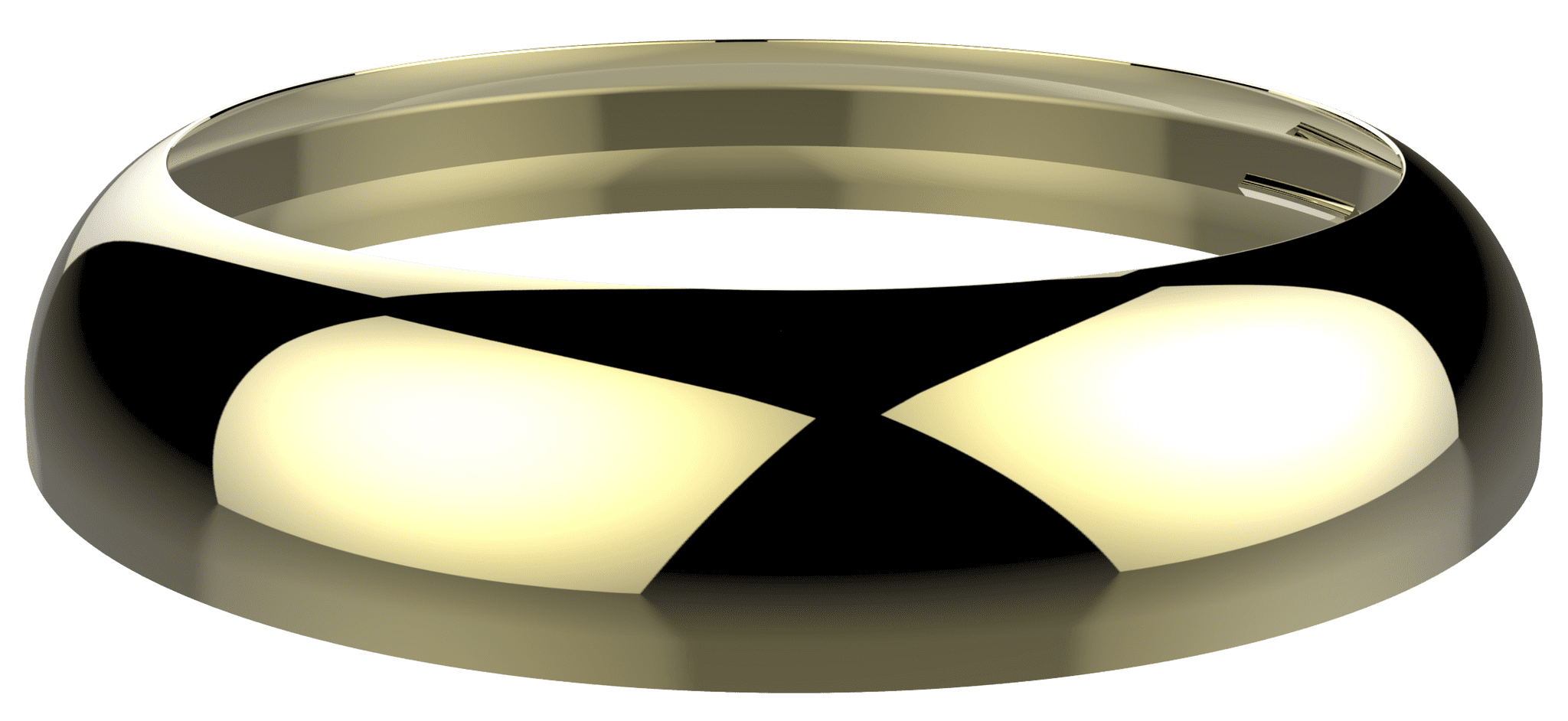 Kosnic BLCT-BAS Blanca Bulkhead Trim Brass